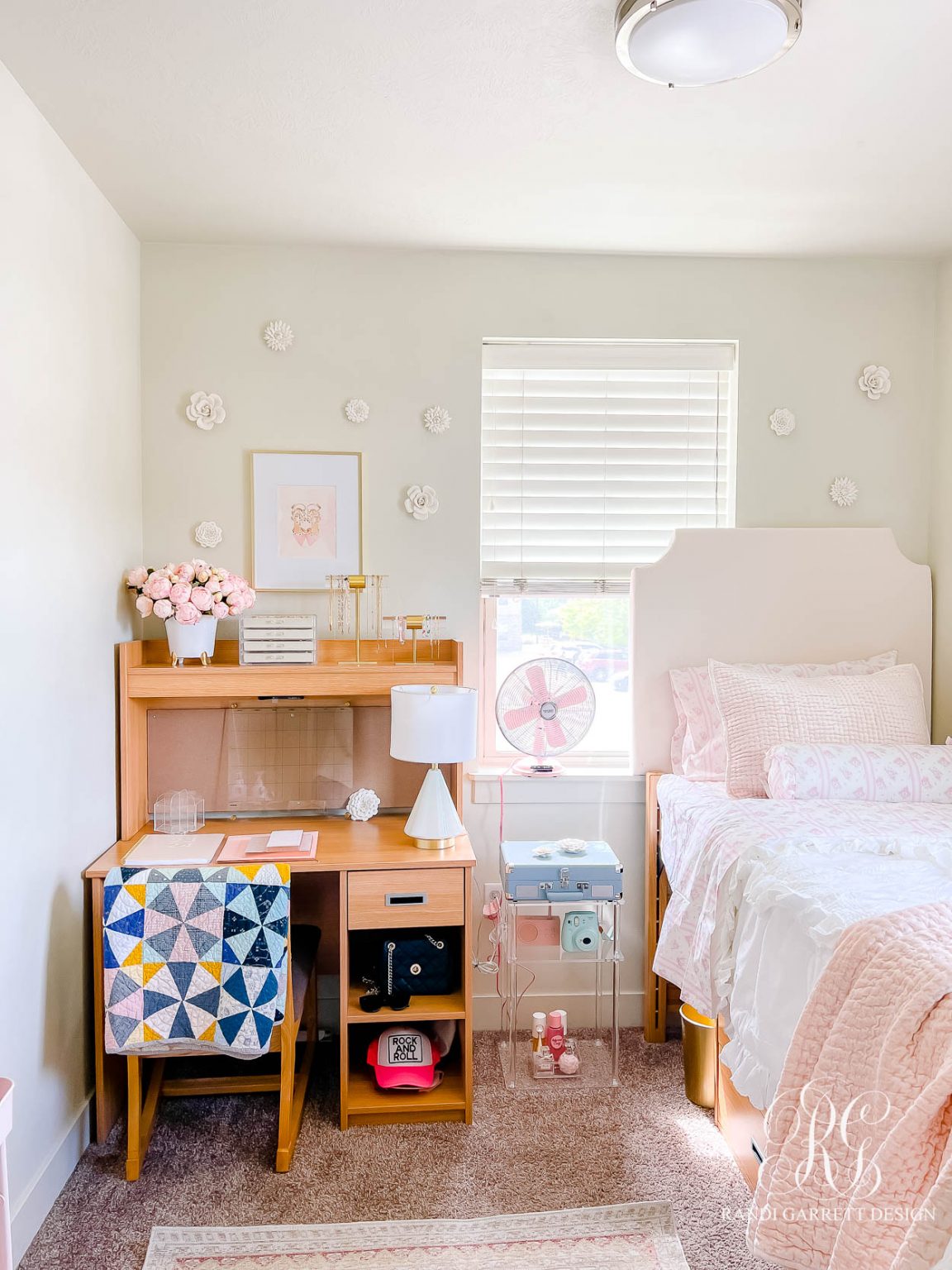 Ellie's Chic Dorm Room - Randi Garrett Design