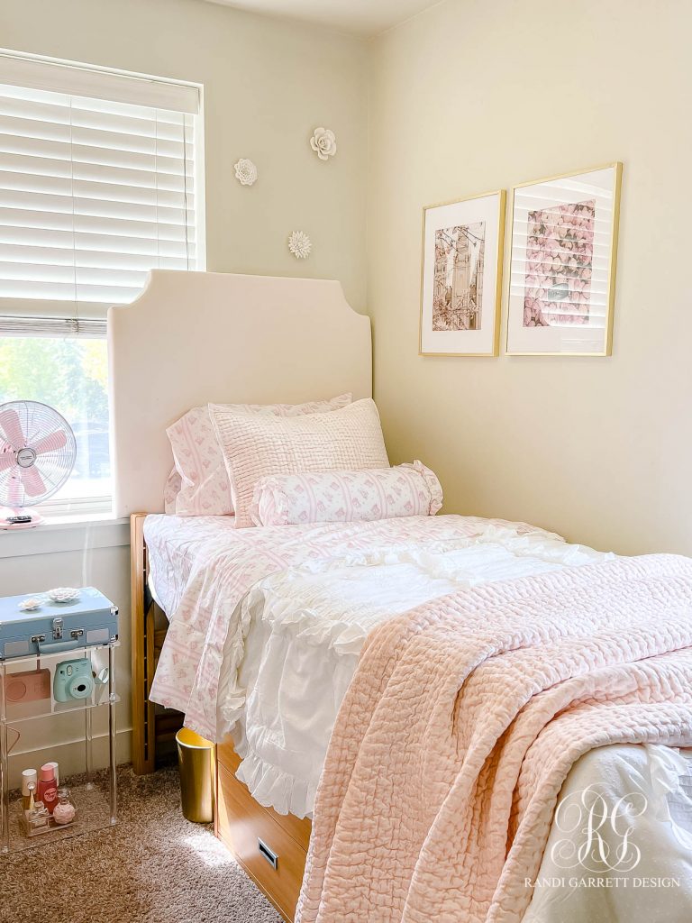 Ellie's Chic Dorm Room - Randi Garrett Design