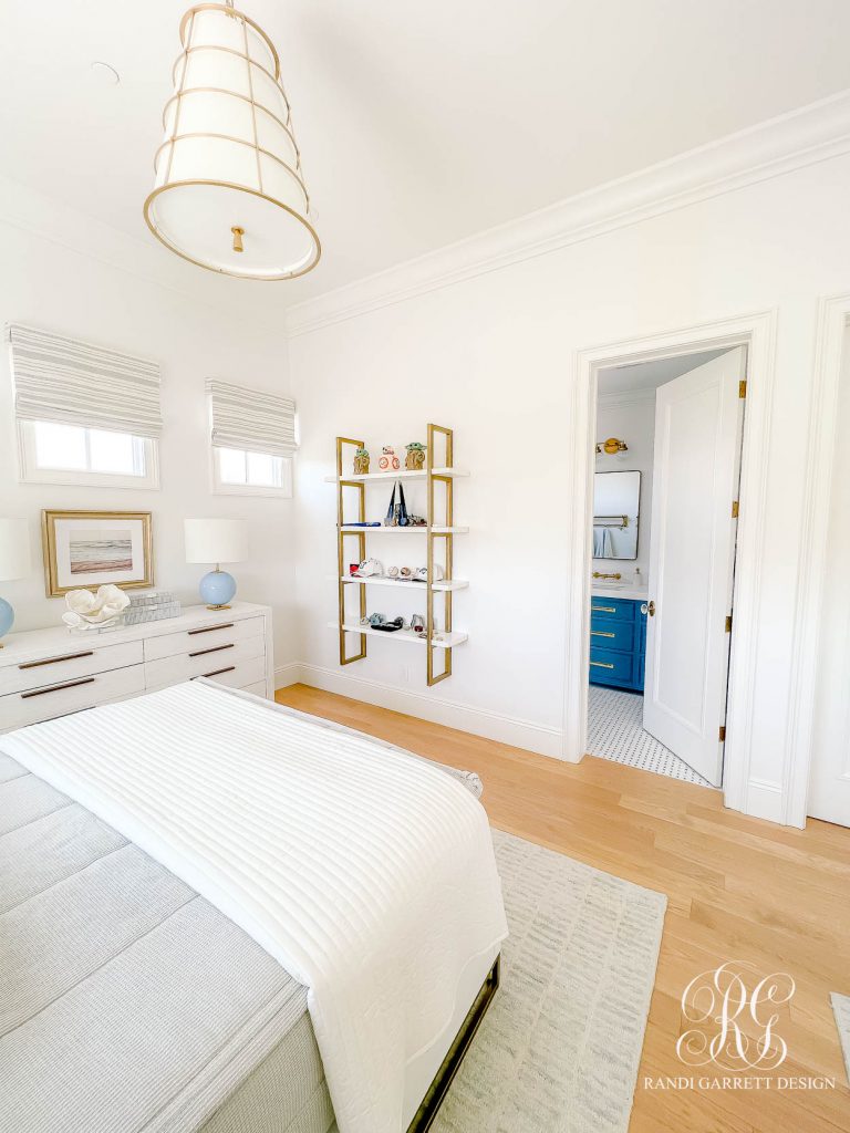 Transitional Coastal Teen Boy Bedroom - Randi Garrett Design