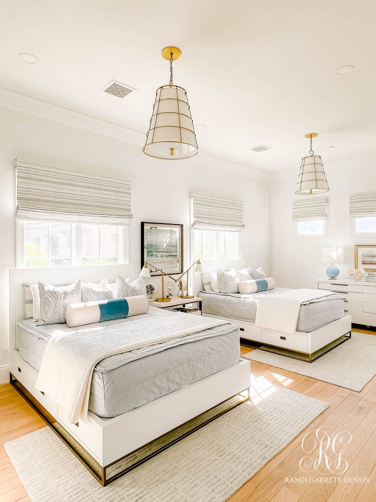 Transitional Coastal Teen Boy Bedroom - Randi Garrett Design