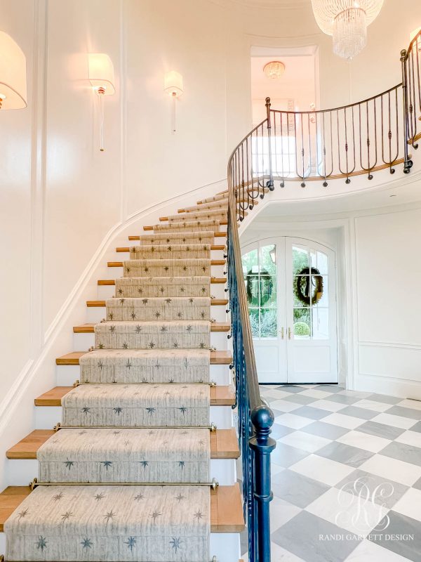 Custom Stair Runner Reveal - Randi Garrett Design