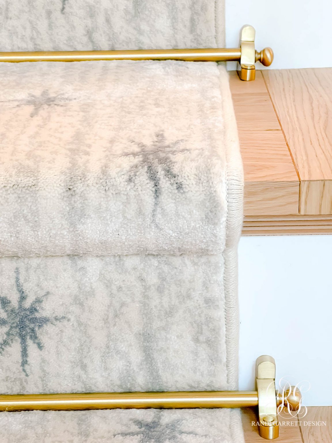 Custom Stair Runner Reveal - Randi Garrett Design