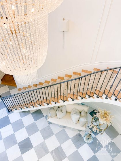 Custom Stair Runner Reveal - Randi Garrett Design