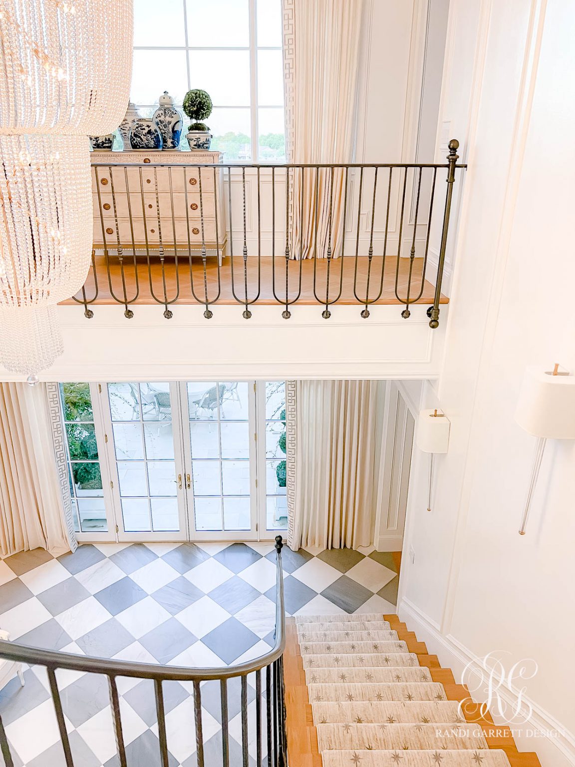 Custom Stair Runner Reveal - Randi Garrett Design