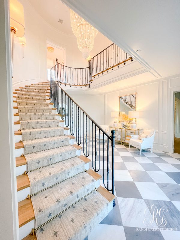 Custom Stair Runner Reveal - Randi Garrett Design