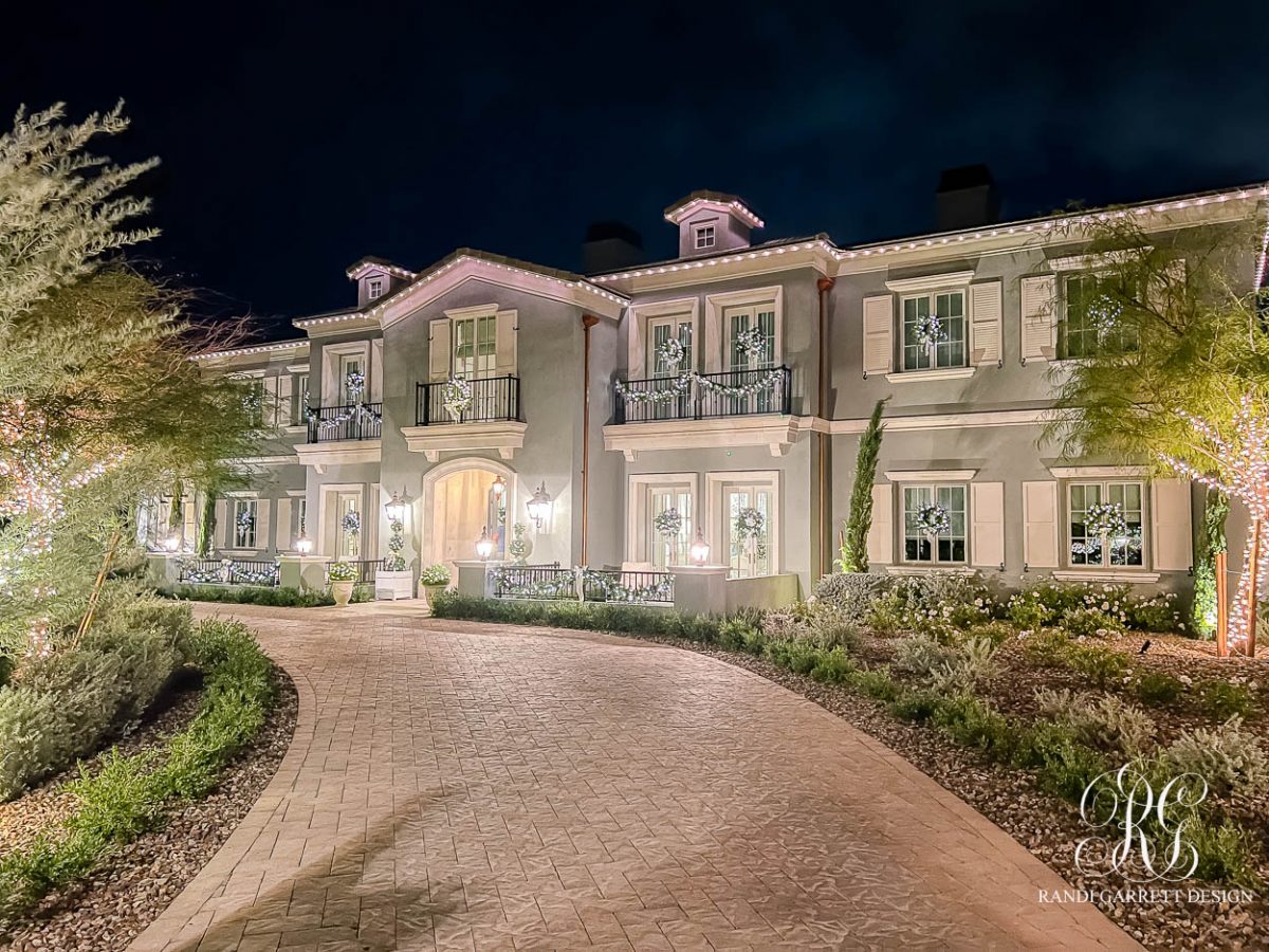 The Wren Christmas + Wedding Exterior - Randi Garrett Design