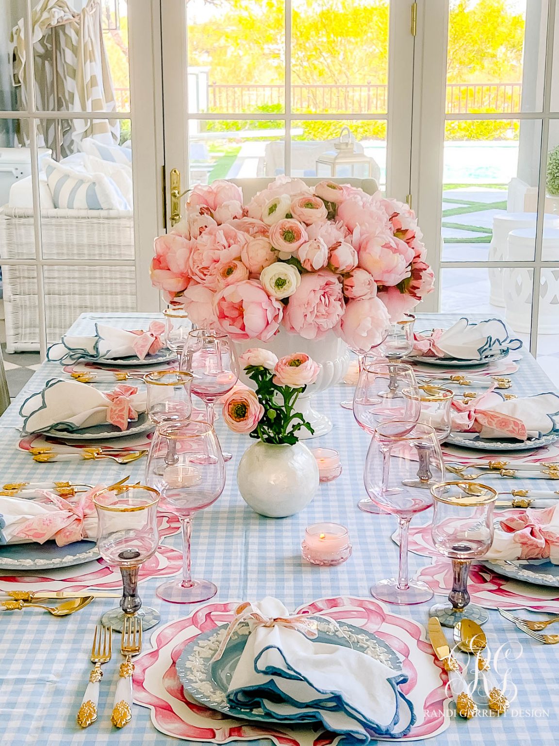 Bow Spring Easter Table - Randi Garrett Design