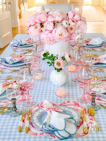 Bow Spring Easter Table - Randi Garrett Design