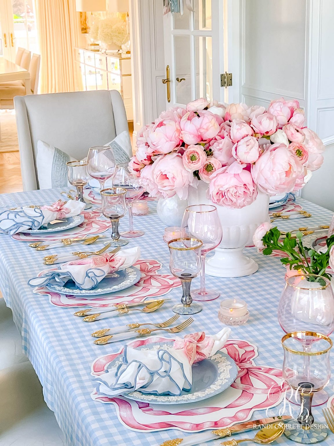 Bow Spring Easter Table - Randi Garrett Design