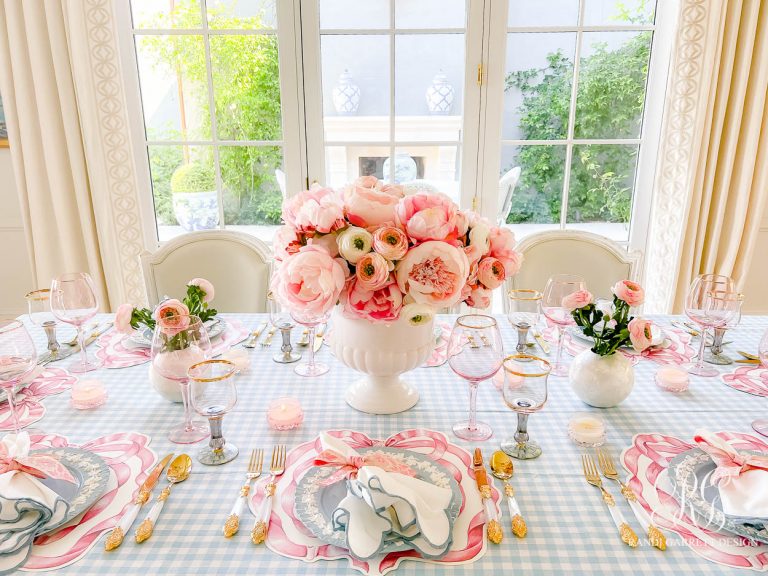 Bow Spring Easter Table - Randi Garrett Design