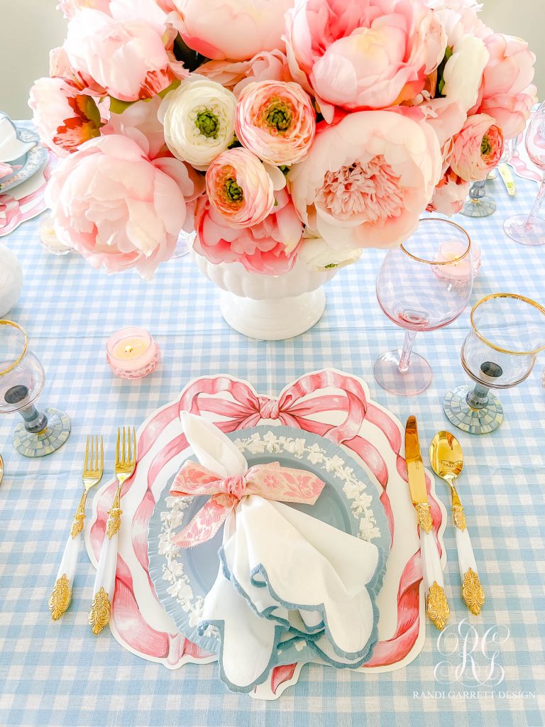 Bow Spring Easter Table - Randi Garrett Design