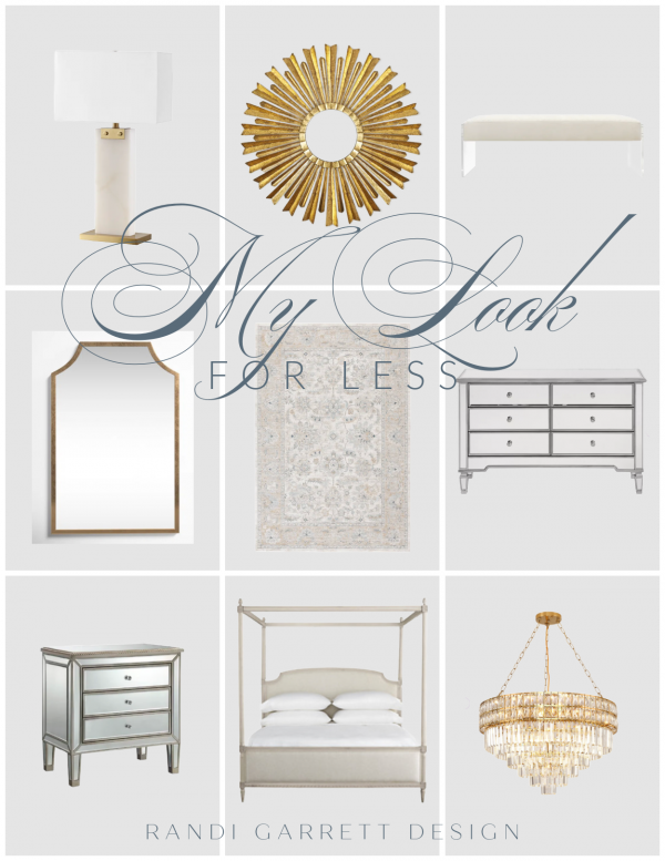 My Look for Less Bedroom Edition - Randi Garrett Design
