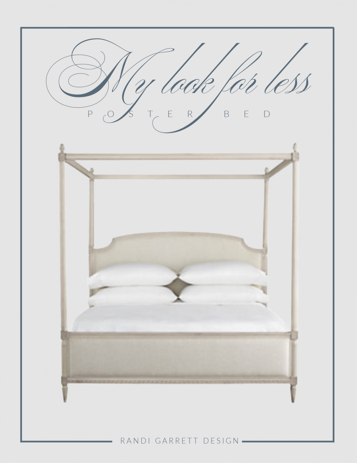 My Look for Less Bedroom Edition - Randi Garrett Design