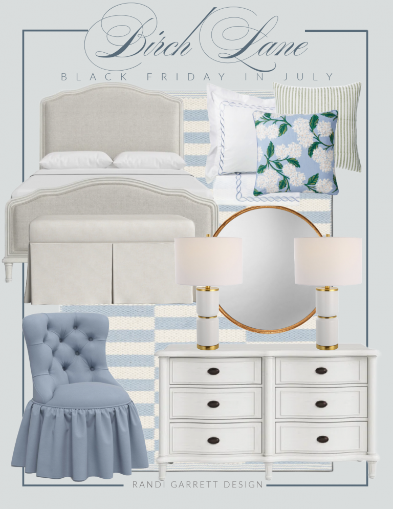 Birch Lane Black Friday in July Sale - Randi Garrett Design