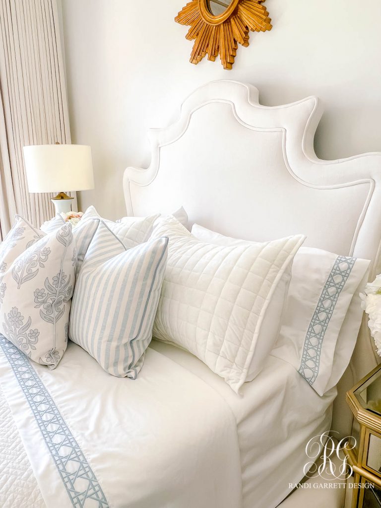My Look for Less Queen Bed Styling - Randi Garrett Design