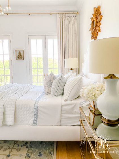 My Look for Less Queen Bed Styling - Randi Garrett Design