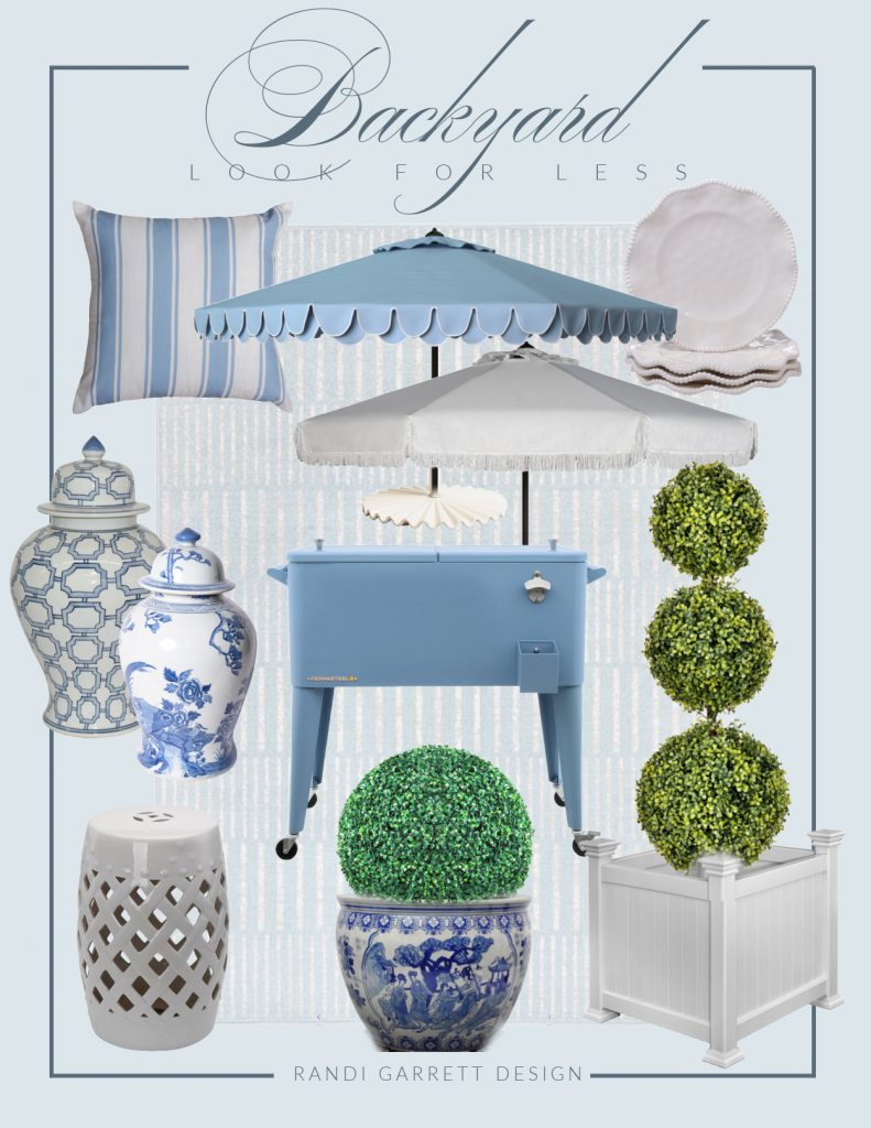 Chic Finds for your Backyard for Less - Randi Garrett Design
