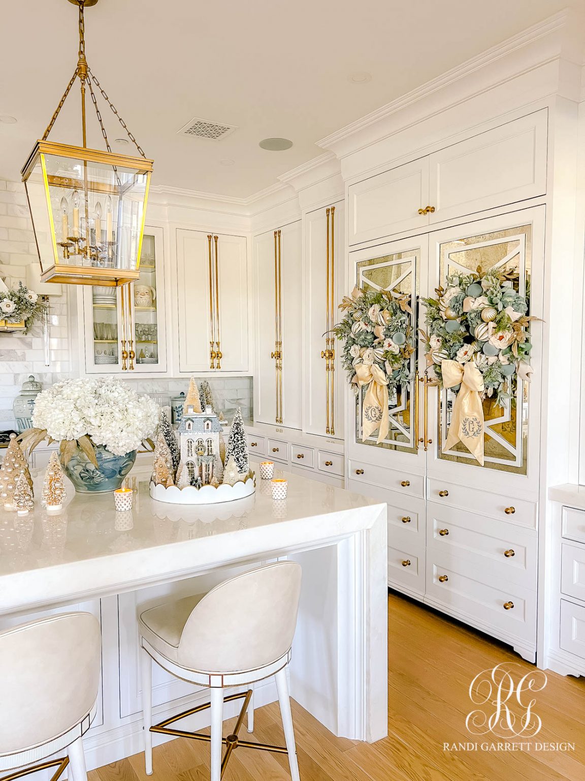 Whimsical Christmas Kitchen Tour - Randi Garrett Design