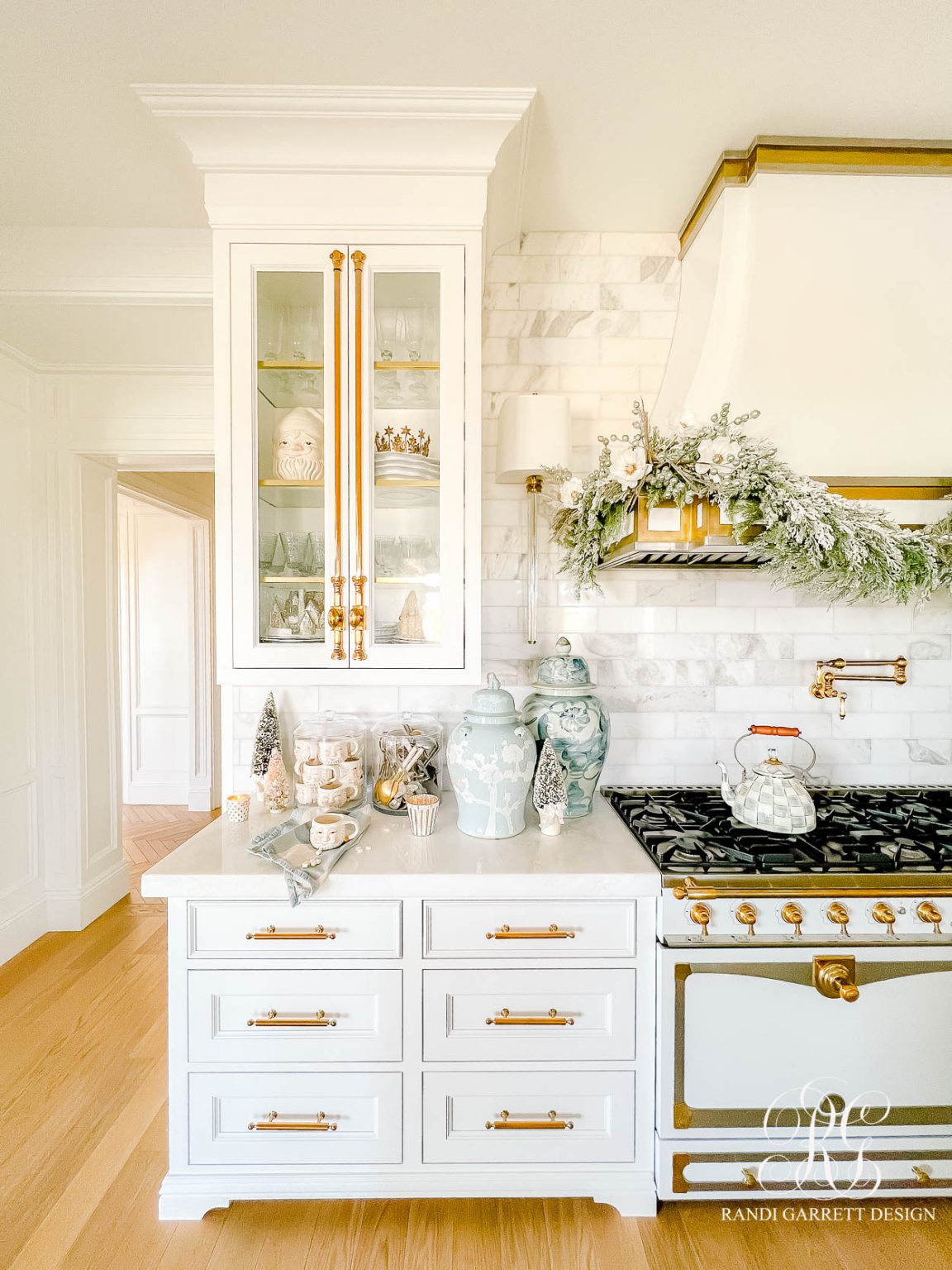 Whimsical Christmas Kitchen Tour - Randi Garrett Design