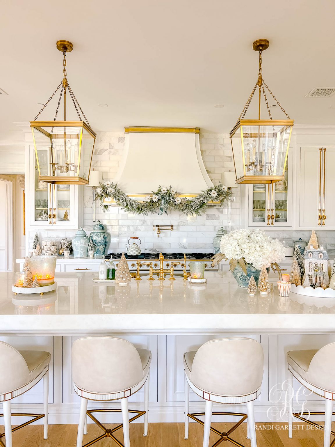 Whimsical Christmas Kitchen Tour - Randi Garrett Design