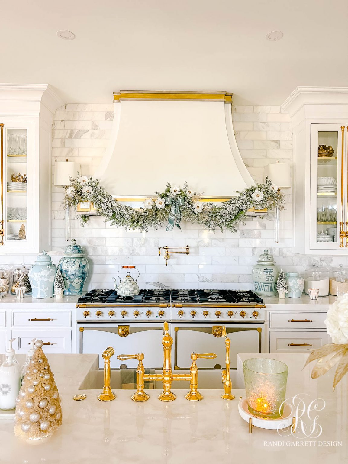 Whimsical Christmas Kitchen Tour - Randi Garrett Design