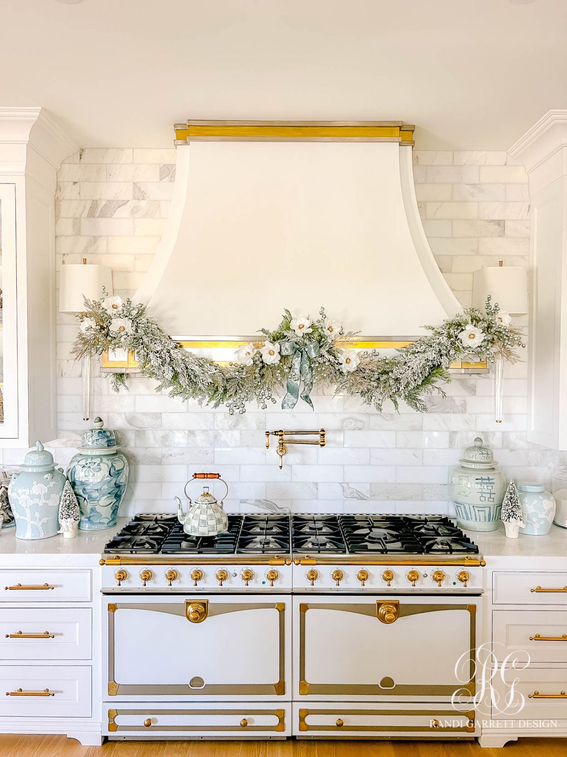 Whimsical Christmas Kitchen Tour - Randi Garrett Design