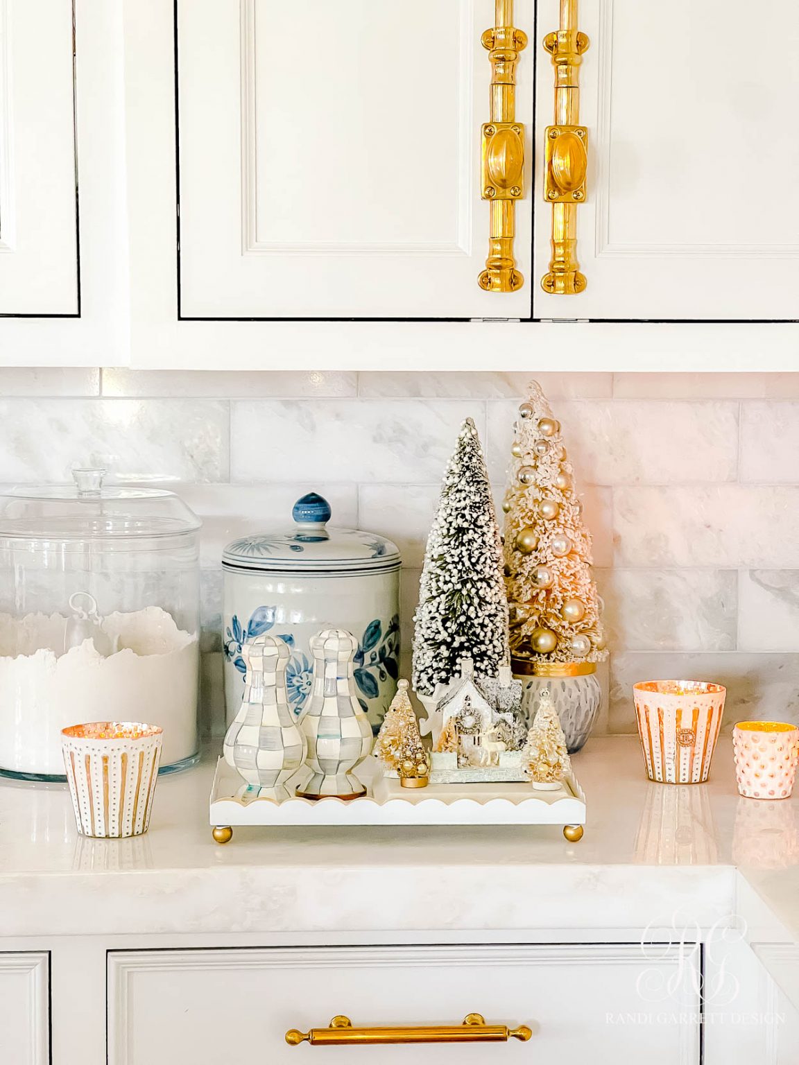 Whimsical Christmas Kitchen Tour - Randi Garrett Design