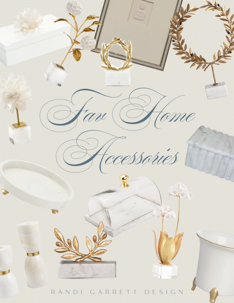 Favorite Timeless Accessories - Randi Garrett Design