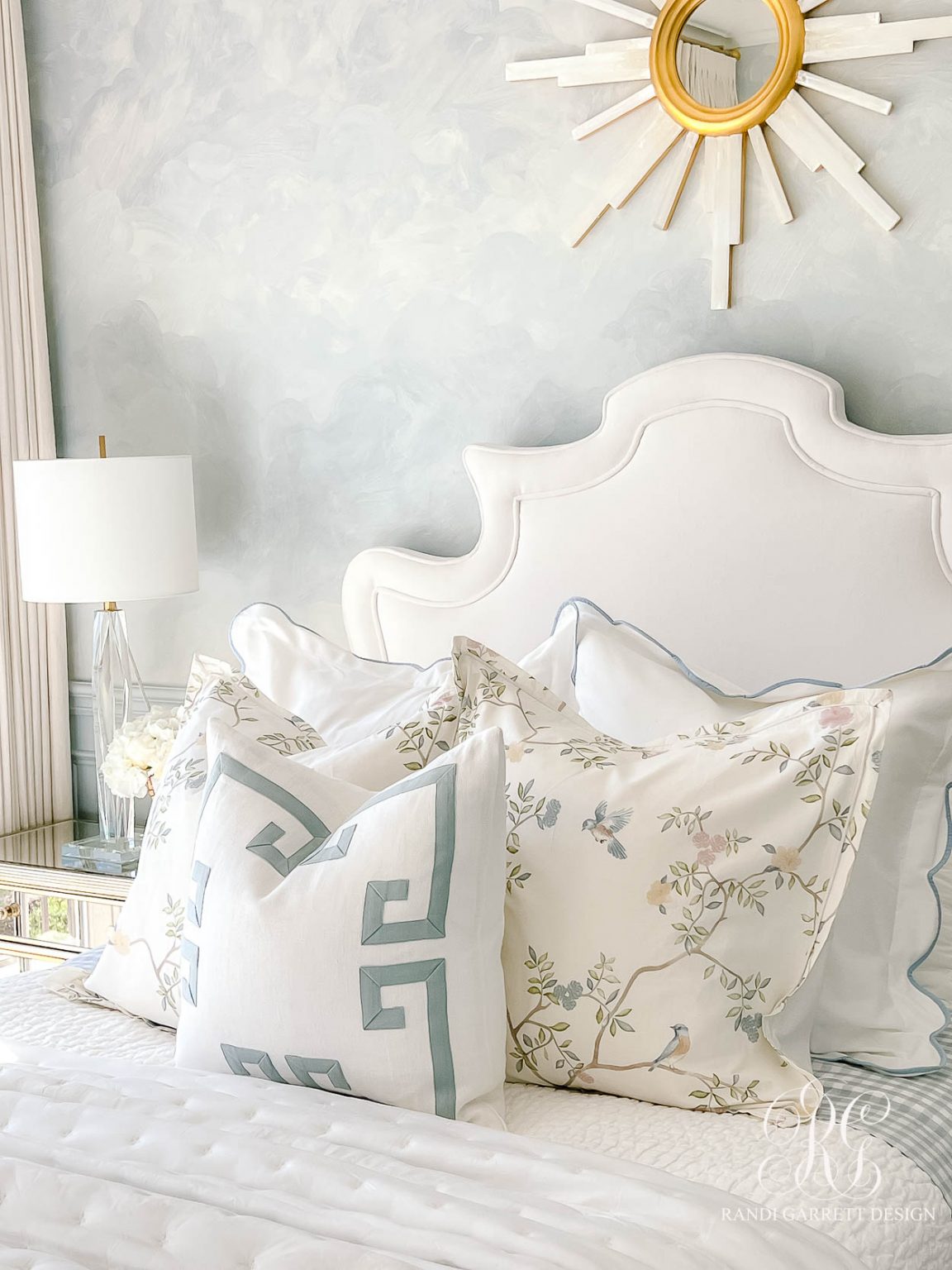 Guest Bedroom Reveal: A Dreamy Retreat with Cloud Wallpaper and ...