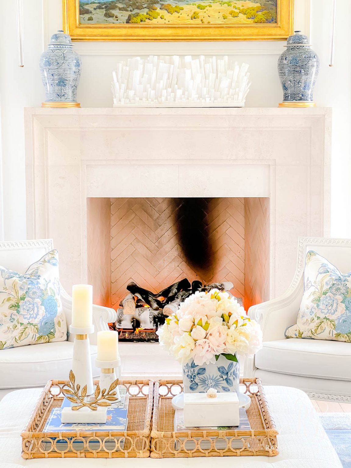 Spring Family Room Tour - Randi Garrett Design