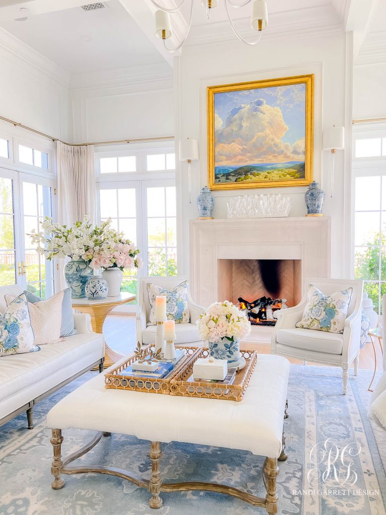 Spring Family Room Tour - Randi Garrett Design