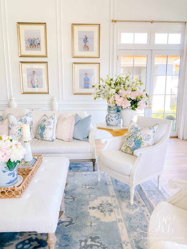 Spring Family Room Tour - Randi Garrett Design