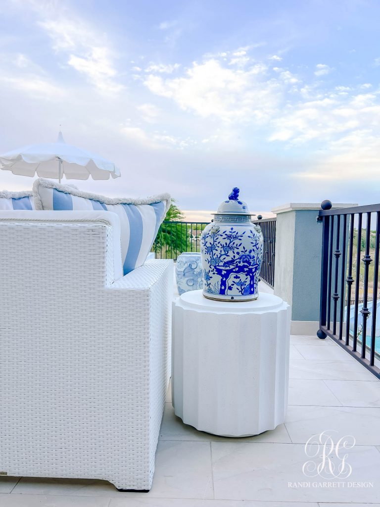 Our View Deck Reveal: Coastal Comfort with Timeless Charm - Randi ...