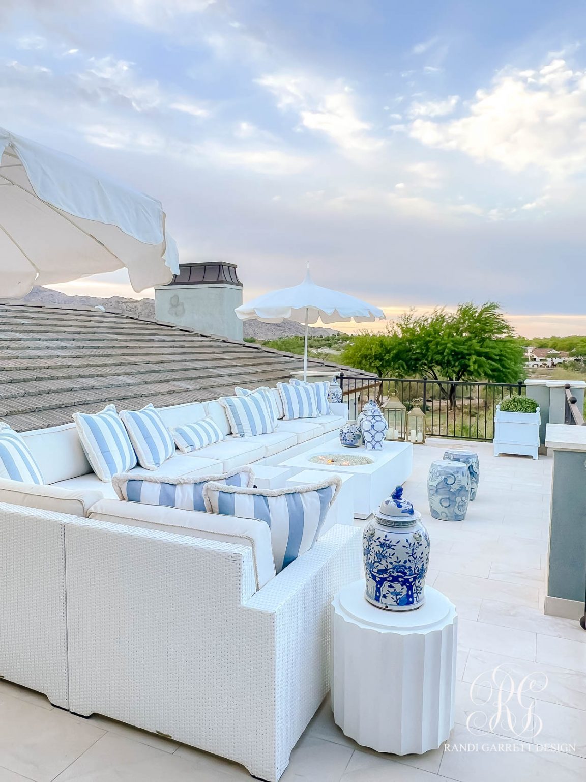 Our View Deck Reveal: Coastal Comfort with Timeless Charm - Randi ...