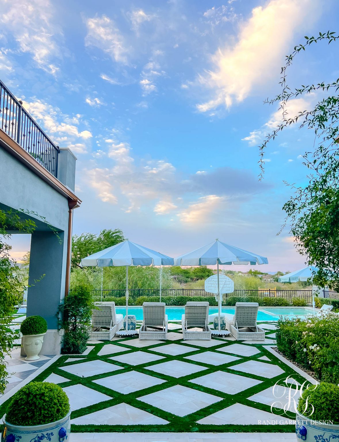 A Serene Summer Escape: Our Backyard Tour - Randi Garrett Design