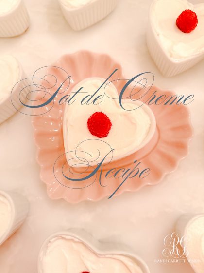 Pot de Creme Recipe - Randi Garrett Design
