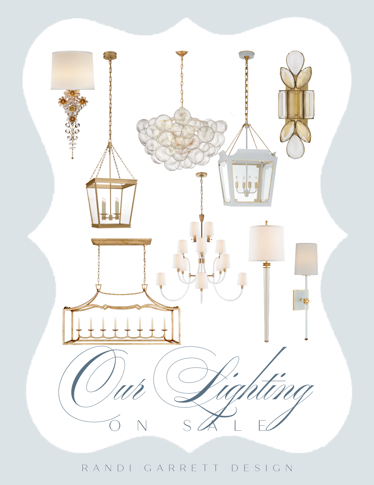 My Lighting, Looks for Less and How to Measure for Lighting - Randi ...