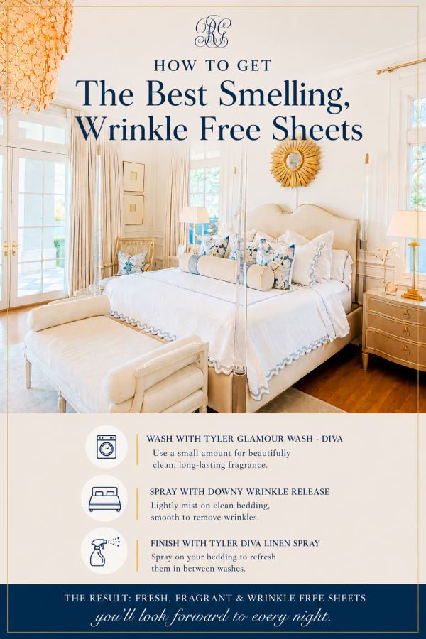 How to Get the Best Smelling, Wrinkle-Free Sheets - Randi Garrett Design